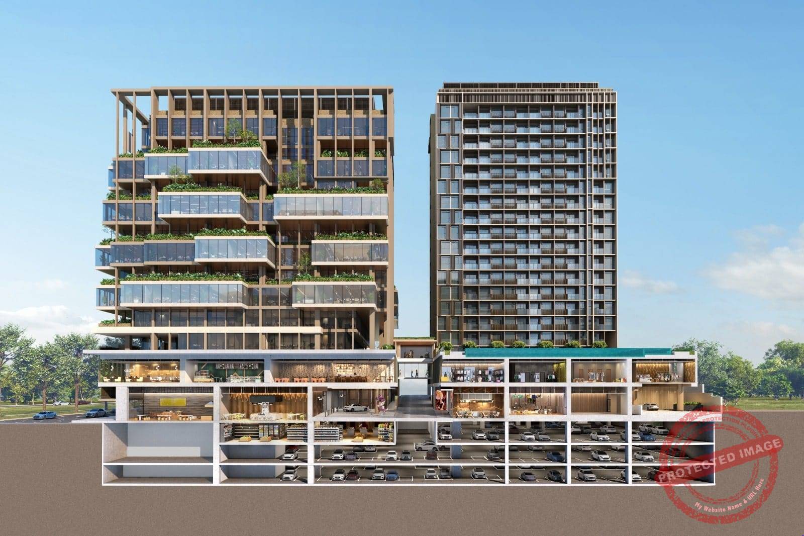 One Sophia | Mixed-Use Development with Residences & Offices