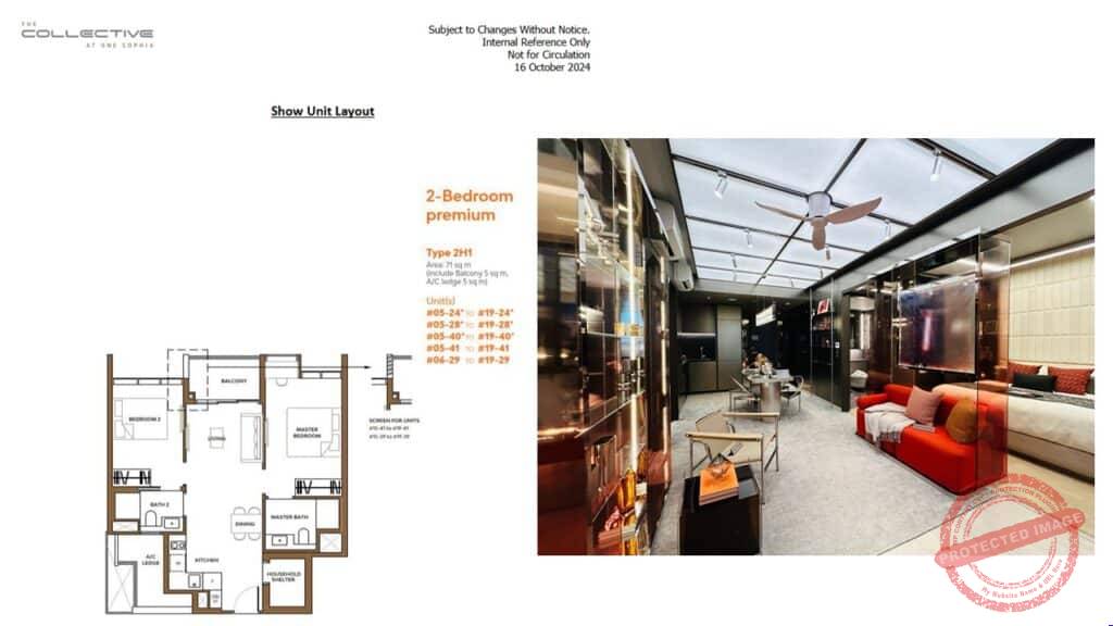 One Sophia Floor Plan | Previewing 2024
